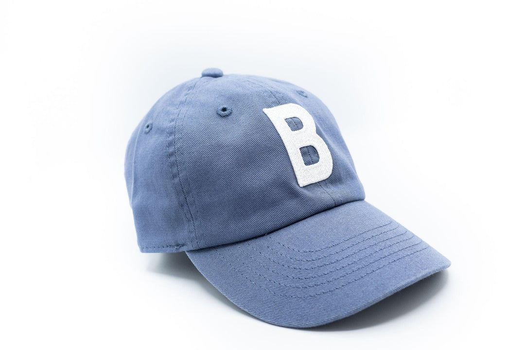 Buy Custom Dusty Blue Baseball Hat. Customize Premium Hat Online at Rey ...